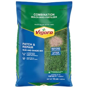 Have a question about Vigoro 10 lb. Vigoro Patch and Repair Sun & Shade ...