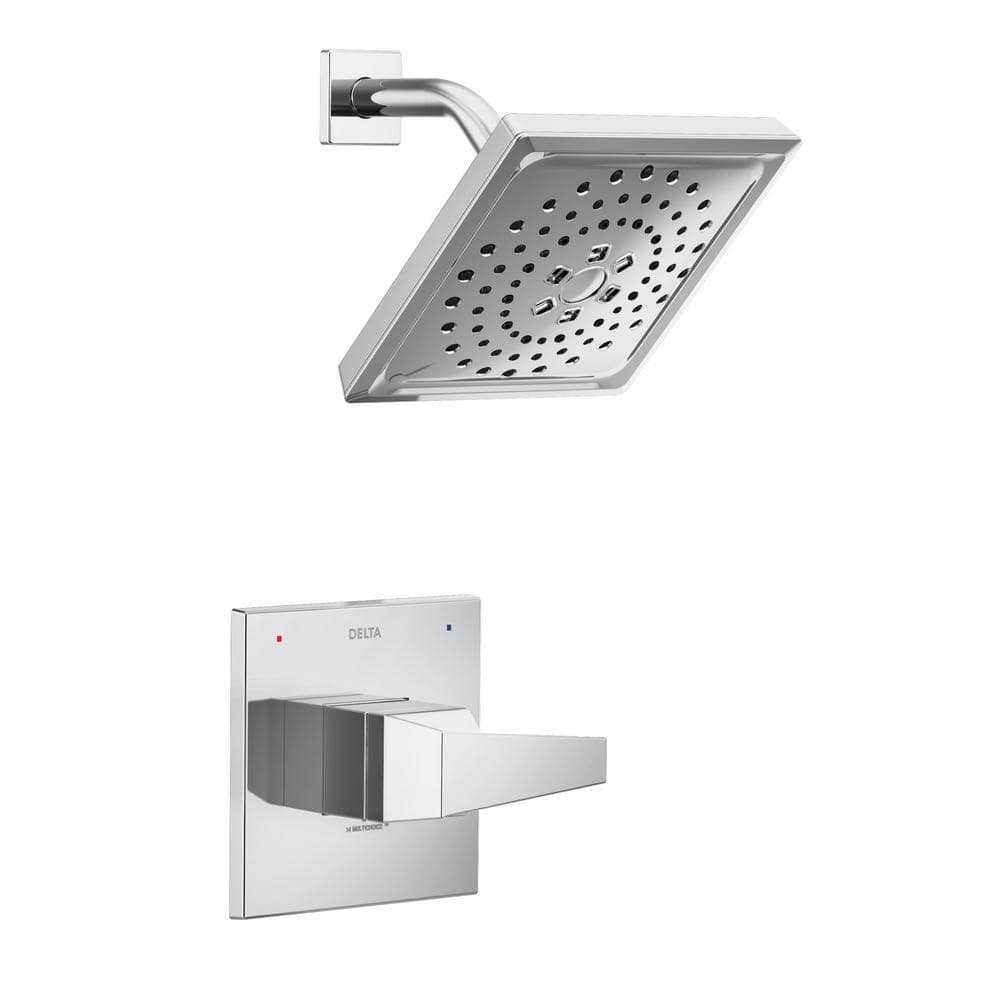 Delta Trillian 1-Handle Wall-Mount Shower Trim Kit in Lumicoat Chrome ...