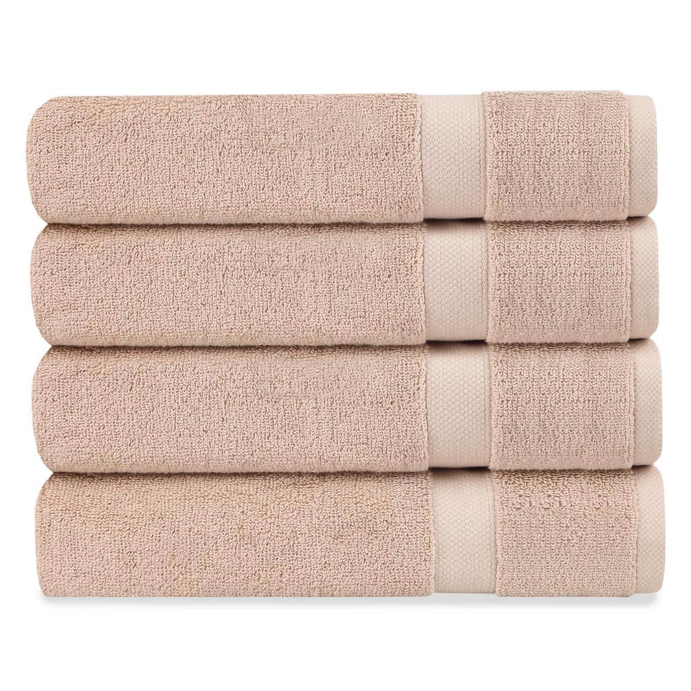 Delara Delara Rose Dust Solid 100% Organic Cotton Luxuriously Plush ...