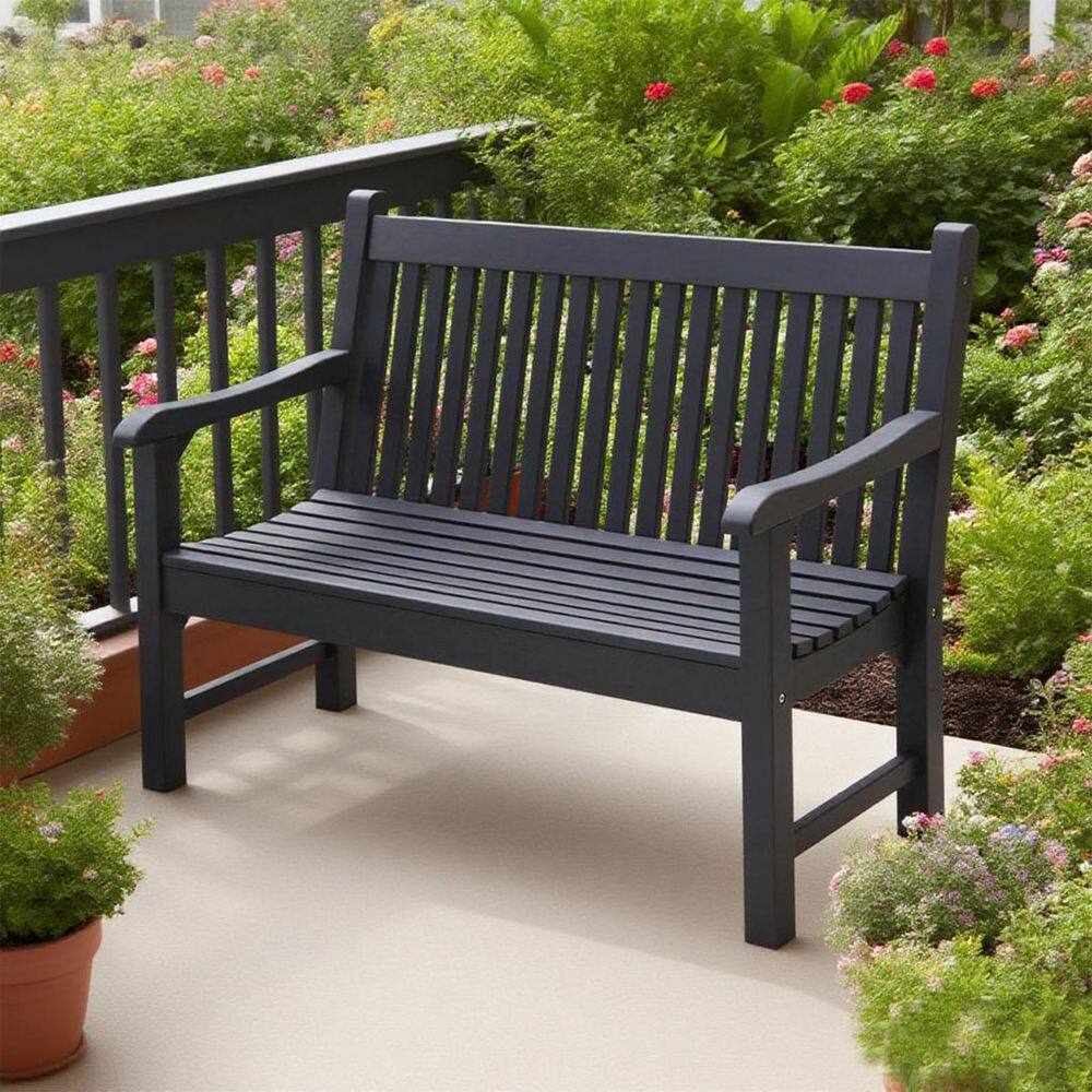 Eongdn All-Weather Polystyrene Lumber 2-Person Plastic Outdoor Garden ...