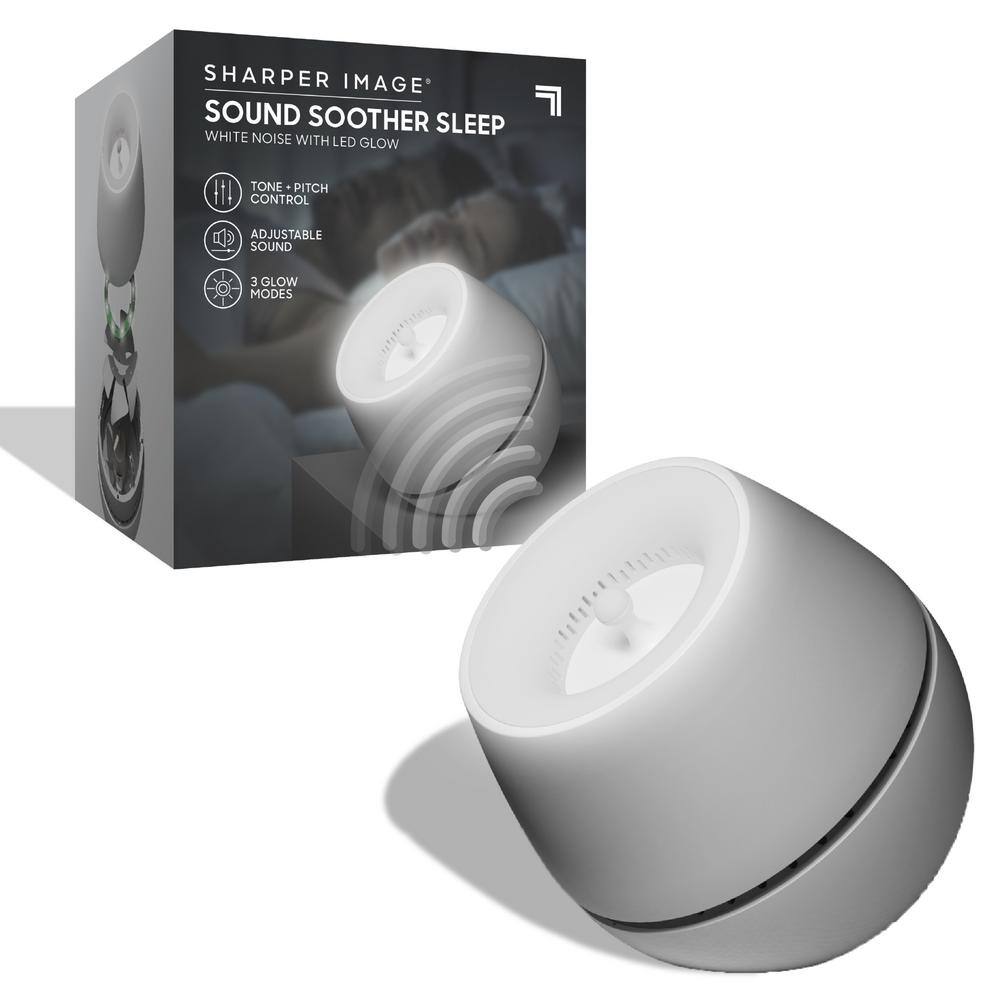 Sharper Image Sound Machine Wind White Noise with LED 1014511 - The ...