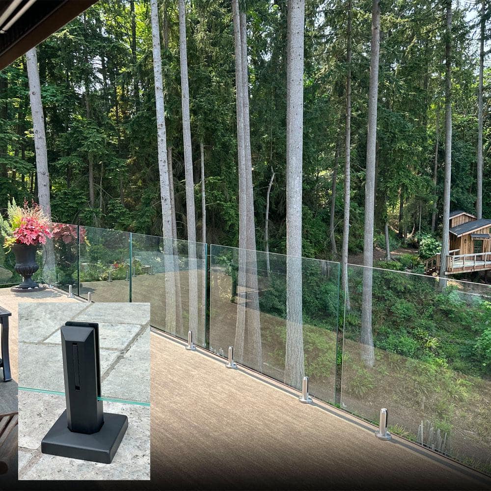 Reviews for ClearView GLASS RAILINGS 42 in. x 39 in. CVGR Hercules ...