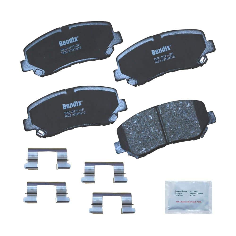 Bendix Premium Copper Free Disc Brake Pad Set 2002-2004 Mitsubishi ...