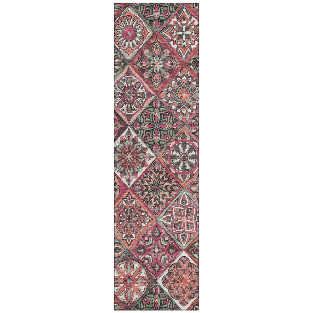 Addison Rugs Chantille Machine Washable Indoor/Outdoor Abstract ACN2256 ...