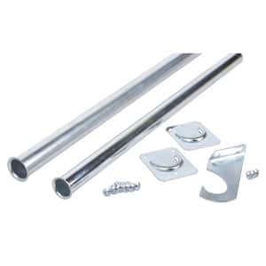 Reviews for Closet Pro 96 in. to 120 in. Zinc-Plated Heavy-Duty Steel ...