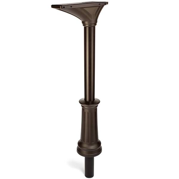 Architectural Mailboxes Elevado Decorative In-Ground Post in Rubbed ...