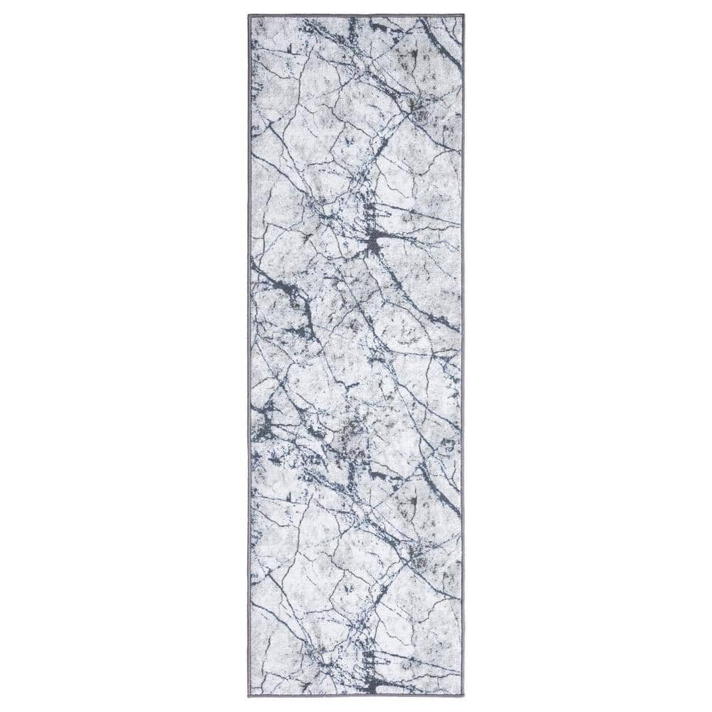 Concord Global Trading Eden Collection Marble Ivory 3 ft. x 9 ft ...