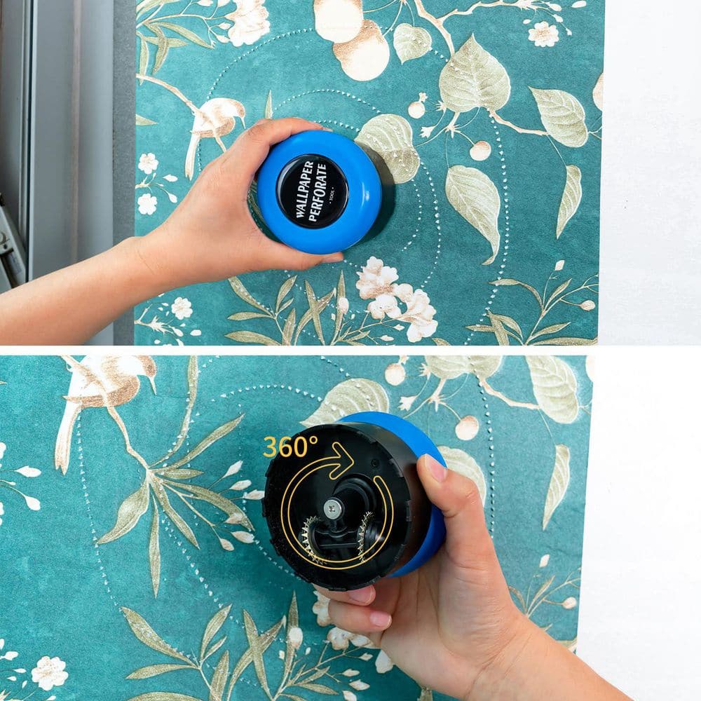 8-Piece Wallpaper Tool Kit with Scoring Tool, Scraper, Brush, Seam ...