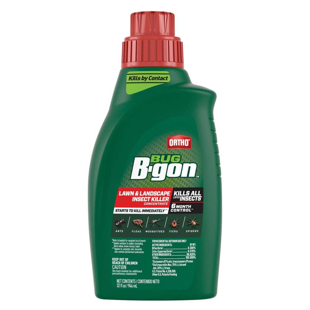 Ortho Bug B-gon Lawn and Landscape Insect Killer Concentrate, 32 fl. oz ...