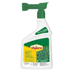 32 oz. Weed and Feed 7,500 sq. ft. and 10 lb. Triazicide Lawn Insect ...