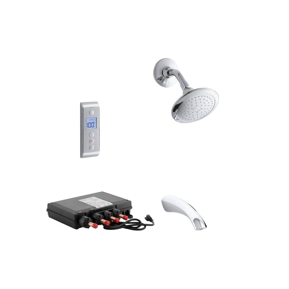 KOHLER Mistos DTV Prompt Digital Single-Handle 1-Spray Tub and Shower ...