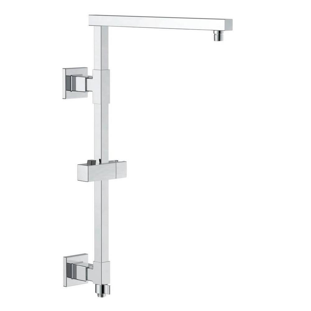 Delta Emerge 18 in. Angular Modern Column Shower Bar in Chrome 58410