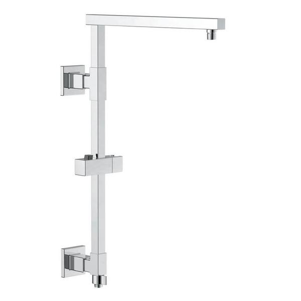 Delta Emerge 18 in. Angular Modern Column Shower Bar in Chrome 58410