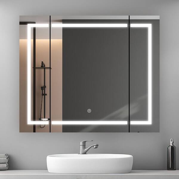 Aquadom Royale Plus 40 in. W x 30 in. H Clear Recessed/Surface Mount ...