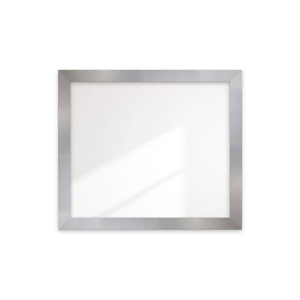 BrandtWorks Industrial Modern Home Accent Framed Wide Wall Mirror 40 in ...