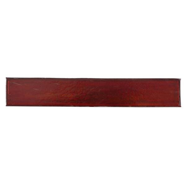 Ivy Hill Tile Fargin Brick Sunset Red 1.96 in. x 0.24 in. Polished ...