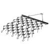 VEVOR Drag Harrow 4 in. x 5.6 in. Heavy-Duty Chain Harrow with 69 Teeth ...