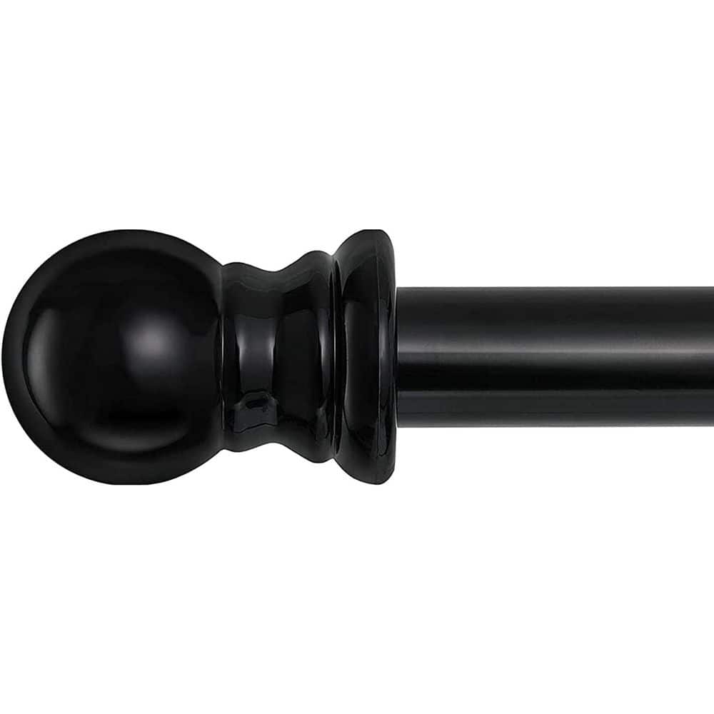 Misopily Extra Long Adjustable Metal Curtain Rods 120-170 Inch Heavy ...