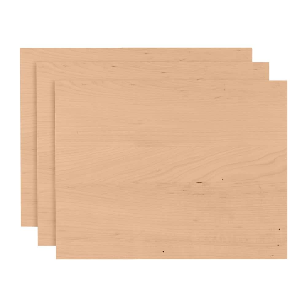 Walnut Hollow 3/4 in. x 12 in. x 16 in. Edge-Glued Cherry Hardwood ...