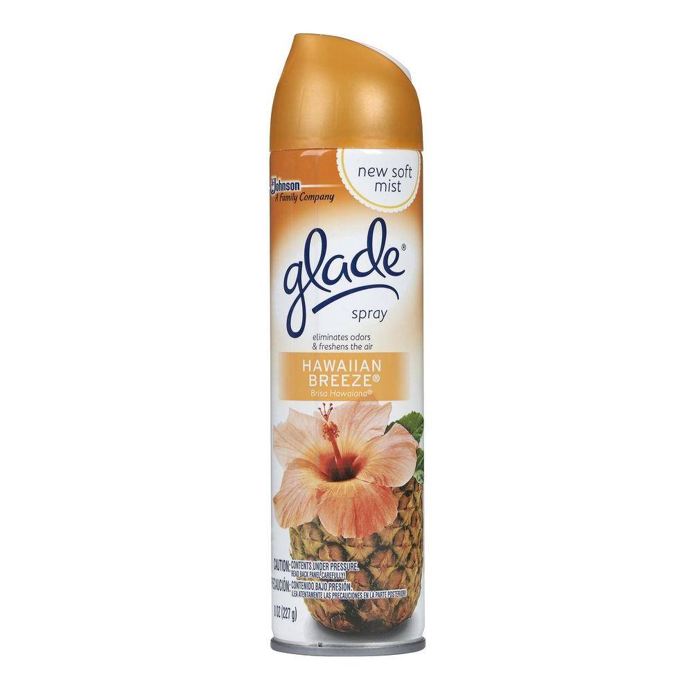 Glade 8 oz. Hawaiian Breeze Aerosol Spray 632769 - The Home Depot