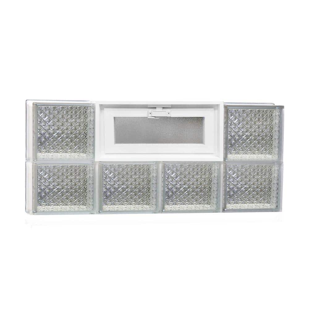Clearly Secure 31 in. x 13.5 in. x 3.125 in. Frameless Vented Diamond ...