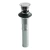 KOHLER Brass Pop-Up Clicker Drain with Overflow in Polished Chrome K ...