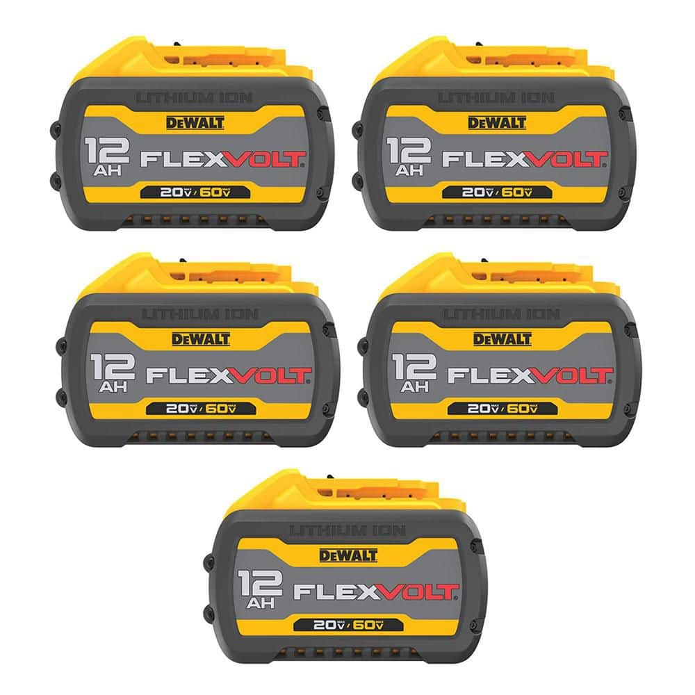 Reviews for DEWALT 20V/60V MAX FLEXVOLT Lithium-Ion 12.0Ah Battery (5 -Pack) | Pg 3 - The Home Depot