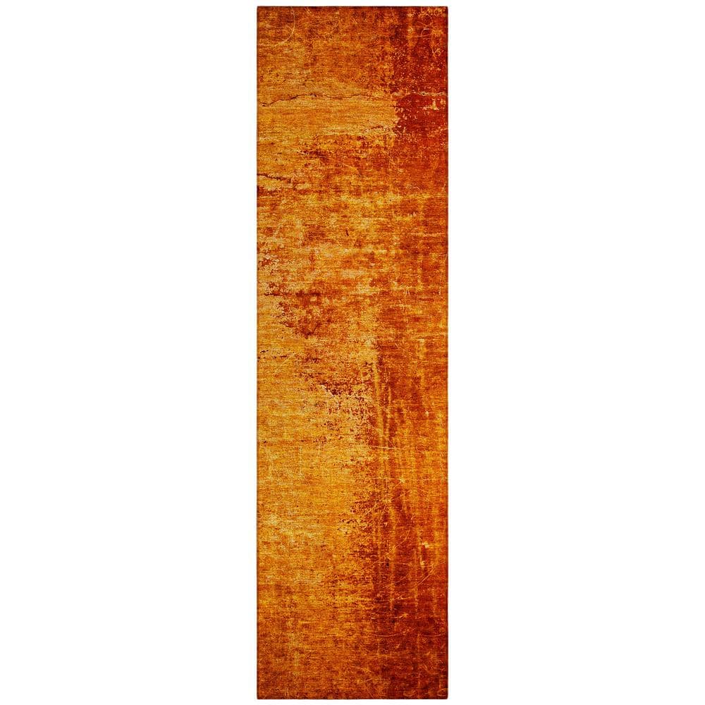 Addison Rugs Chantille ACN554 Paprika 2 ft. 3 in. x 7 ft. 6 in. Machine ...