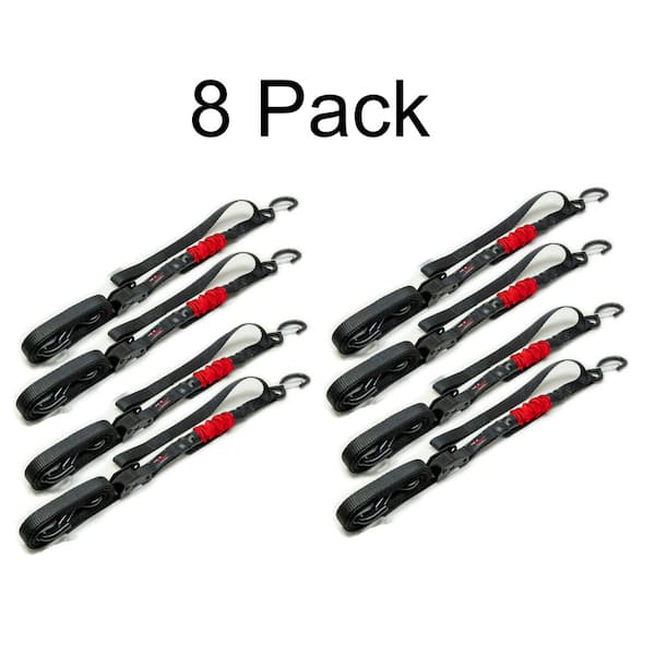 TORK STRAP .COM M500 14 ft. x 1 in. Spring Loaded Tie Down Straps (8 ...