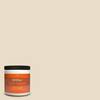 BEHR PREMIUM PLUS 8 oz. #N290-2 Authentic Tan Flat Interior/Exterior ...