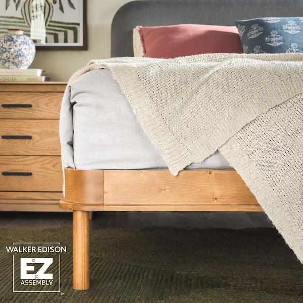Walker edison platform bed store