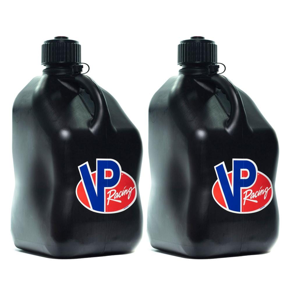 VP Racing 5.5 Gallon Motorsport Racing Liquid Utility Jug, Black (2 ...