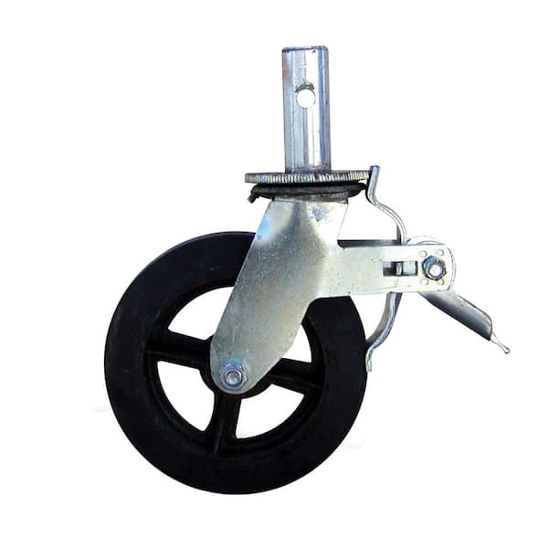 PRO-SERIES 8 in. Heavy Duty Caster 809800 - The Home Depot