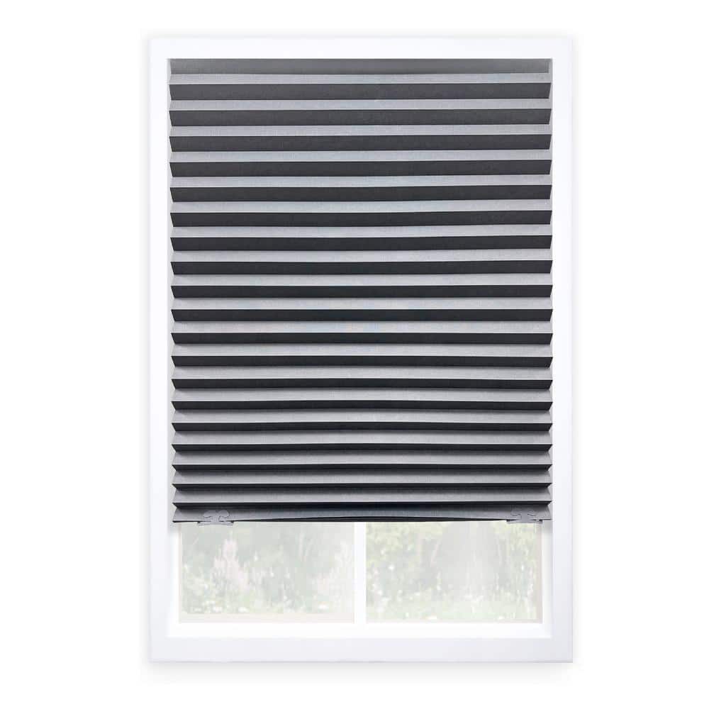Perfect Lift Window Treatment 4-Pack No Tool Blackout Polyester Fabric ...
