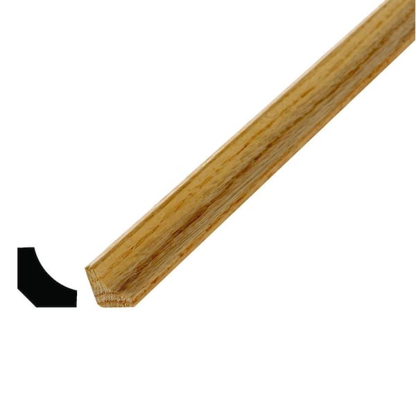 Alexandria Moulding WM 100 11/16 in. x 11/16 in. Oak Cove Moulding ... Alexandria Moulding WM 100 11/16 in. x 11/16 in. Oak Cove Moulding ...