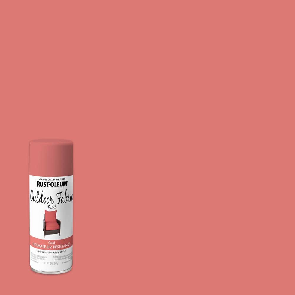 Reviews for Rust-Oleum Specialty 12 oz. Coral Outdoor Fabric Spray ...