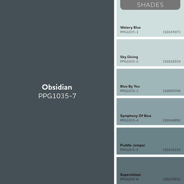 Color Obsidiana Sherwin Williams