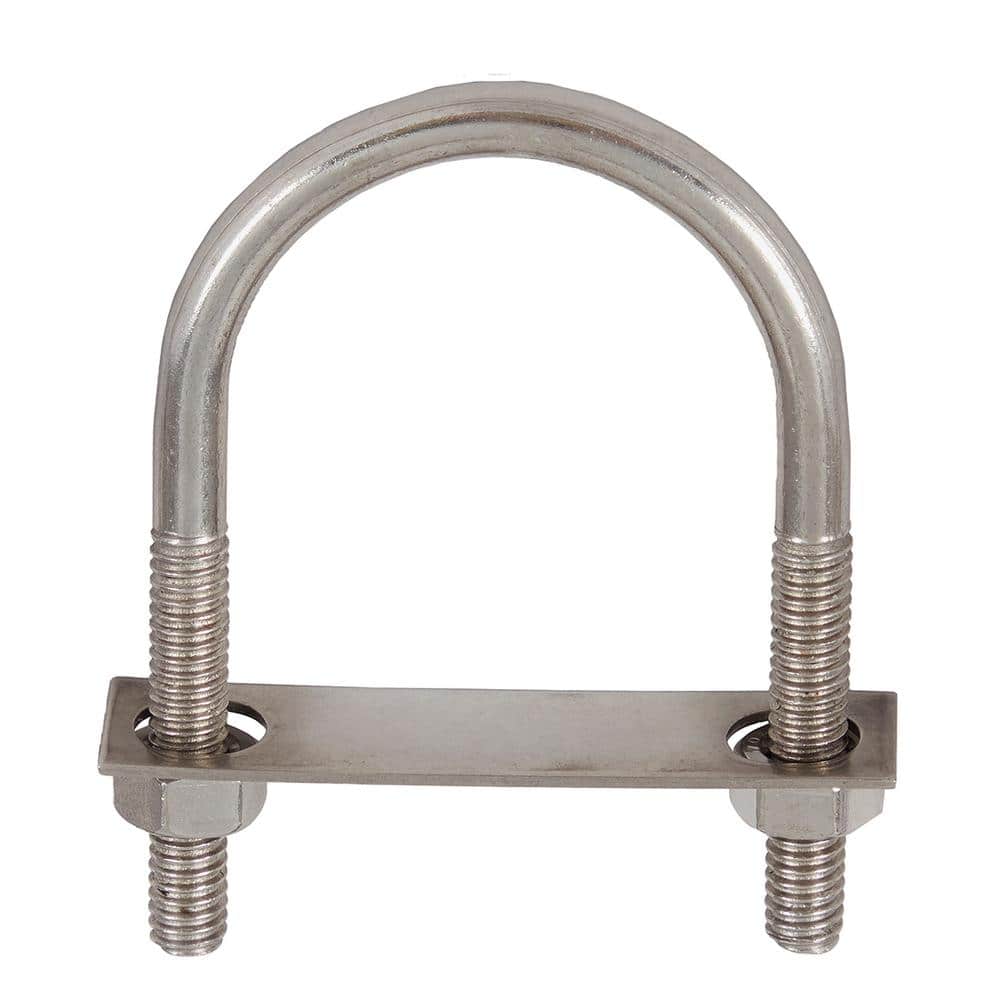 Everbilt 5/16 in. x 2 in. x 3 in. SS U-Bolt 813746 - The Home Depot