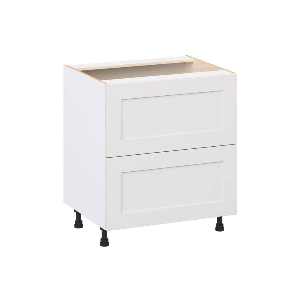 J COLLECTION Roseland 30 in. W x 24 in. D x 34.5 in. H Assembled Shaker ...