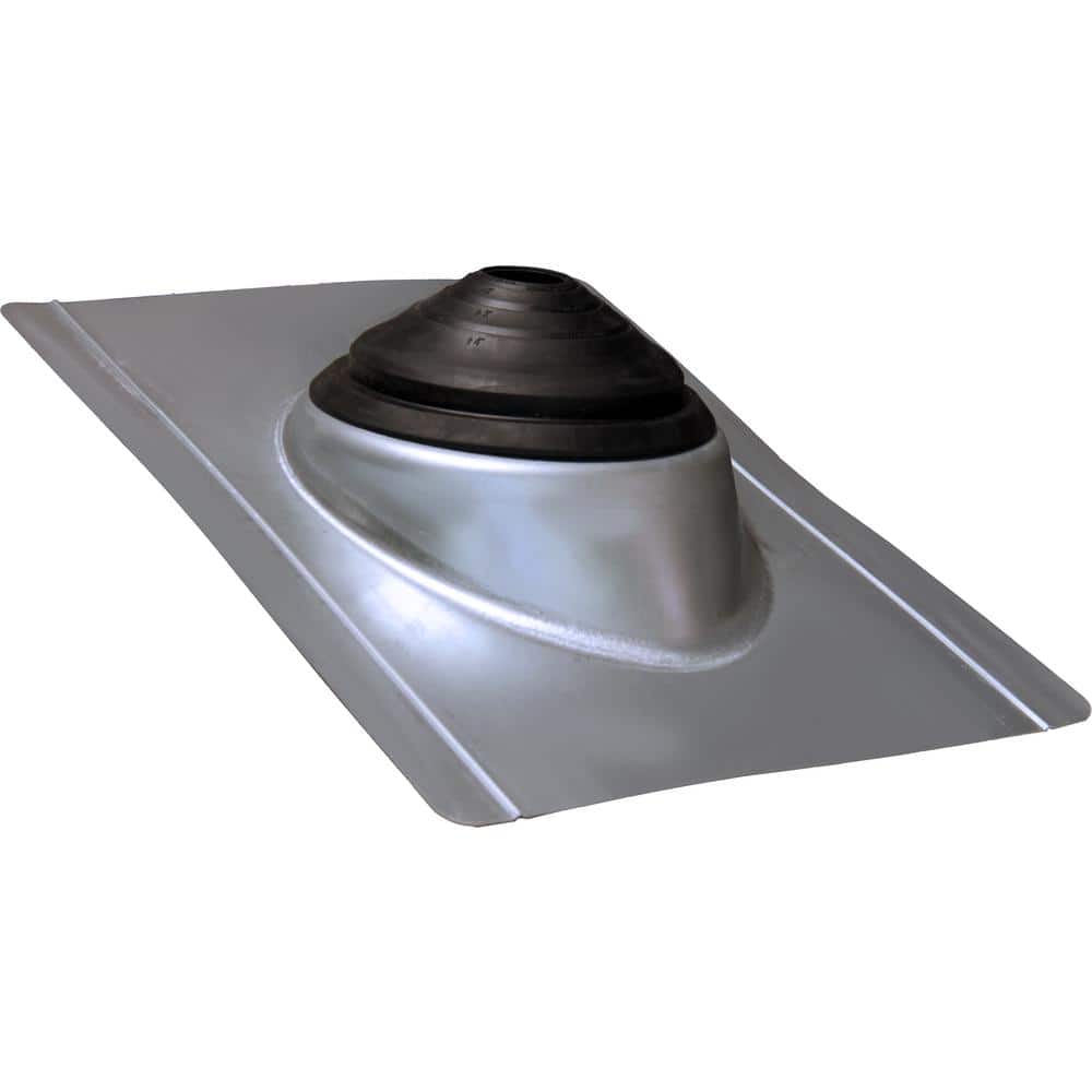 Gibraltar Building Products 15.38 in. x 12 in. Galvanized Pipe Boot ...