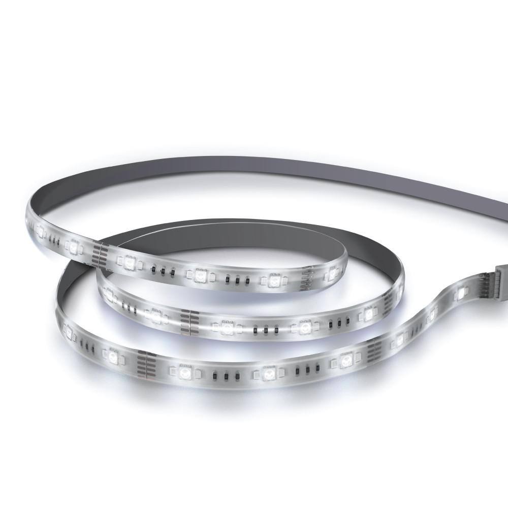 Buy 6 ft. Plug-In Integrated LED White Strip Light Cuttable and ...