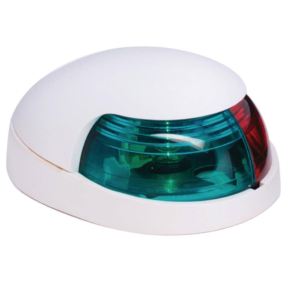 Attwood Quasar Combo Side Light-White 3121-7 - The Home Depot