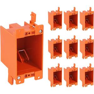 Legrand Pass & Seymour 1 Gang Recessed TV Media Box Kit with Surge ...