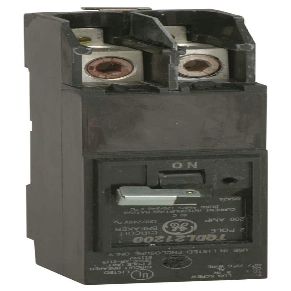 GE Q-Line 200 Amp 2 in. Double-Pole Circuit Breaker TQDL21200 - The ...