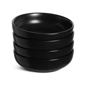 Noritake Colortex Stone Black 10 in., 67 fl. oz. Porcelain Serving Bowl ...