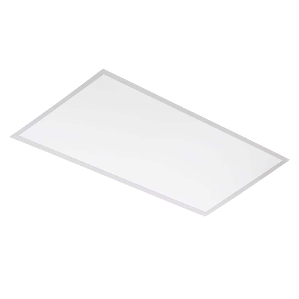 ETI LIGHTING 2 ft. x 4 ft. Backlit Selectable Lumens Wattage 3500K ...