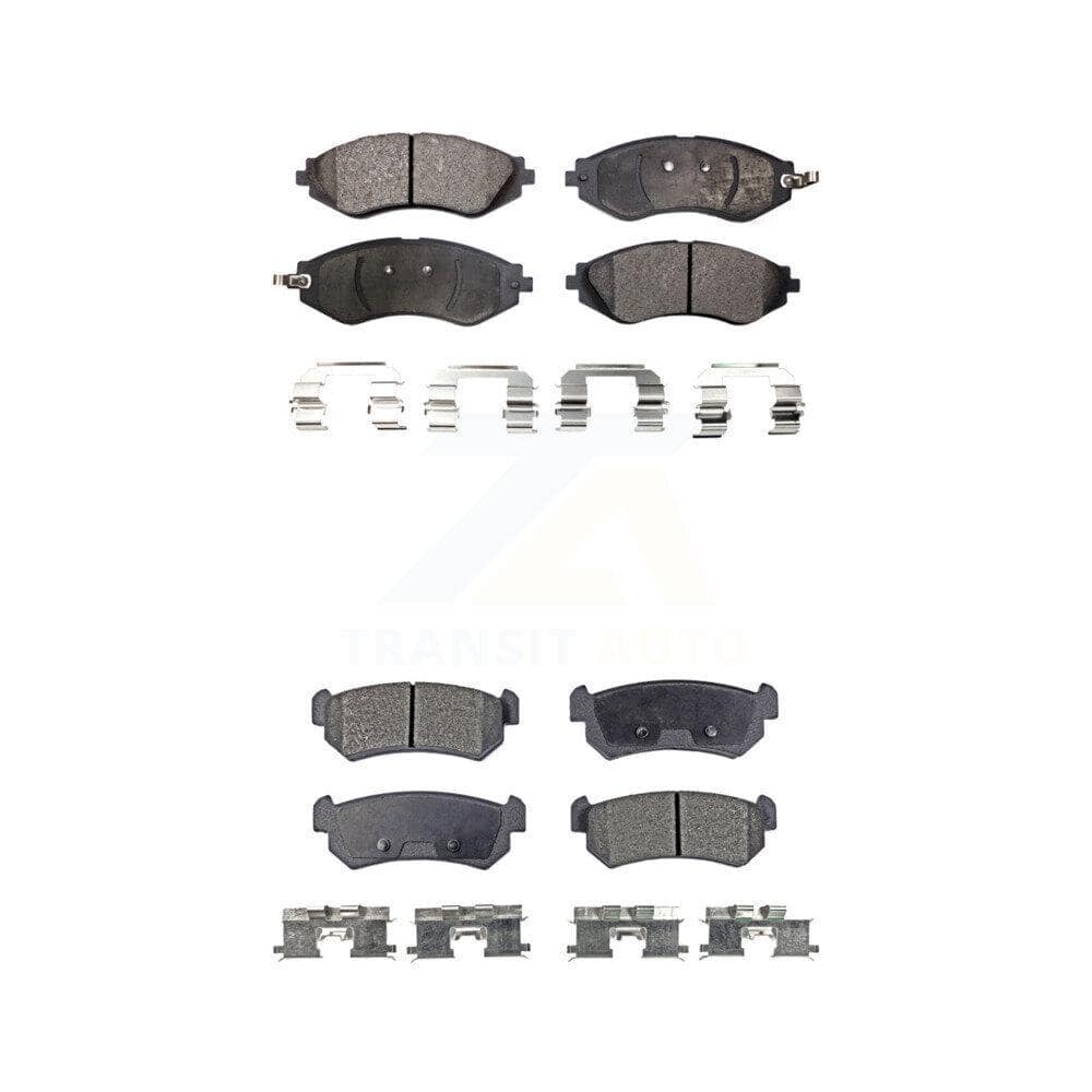TEC Front Rear Ceramic Brake Pads Kit For Suzuki Forenza Reno Chevrolet ...