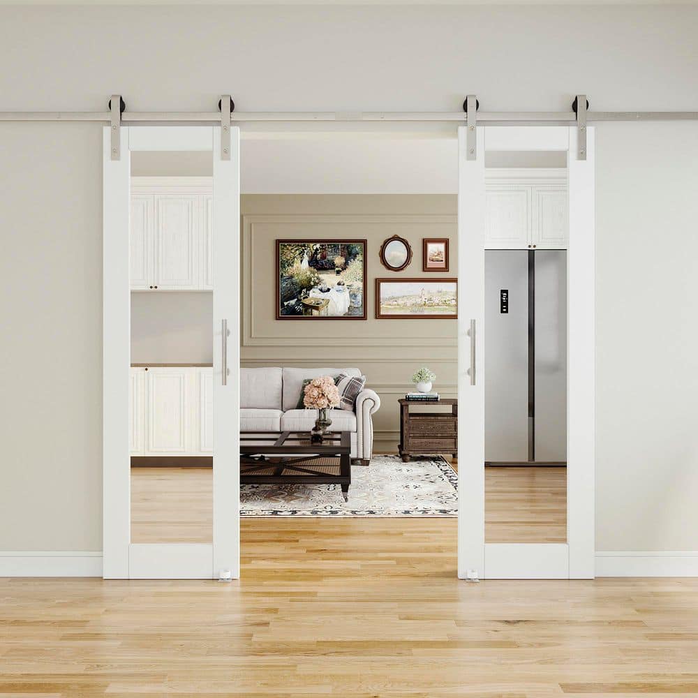 Have a question about EH PUERTA 48 in. x 80 in. 1-Lite Mirrored Glass ...