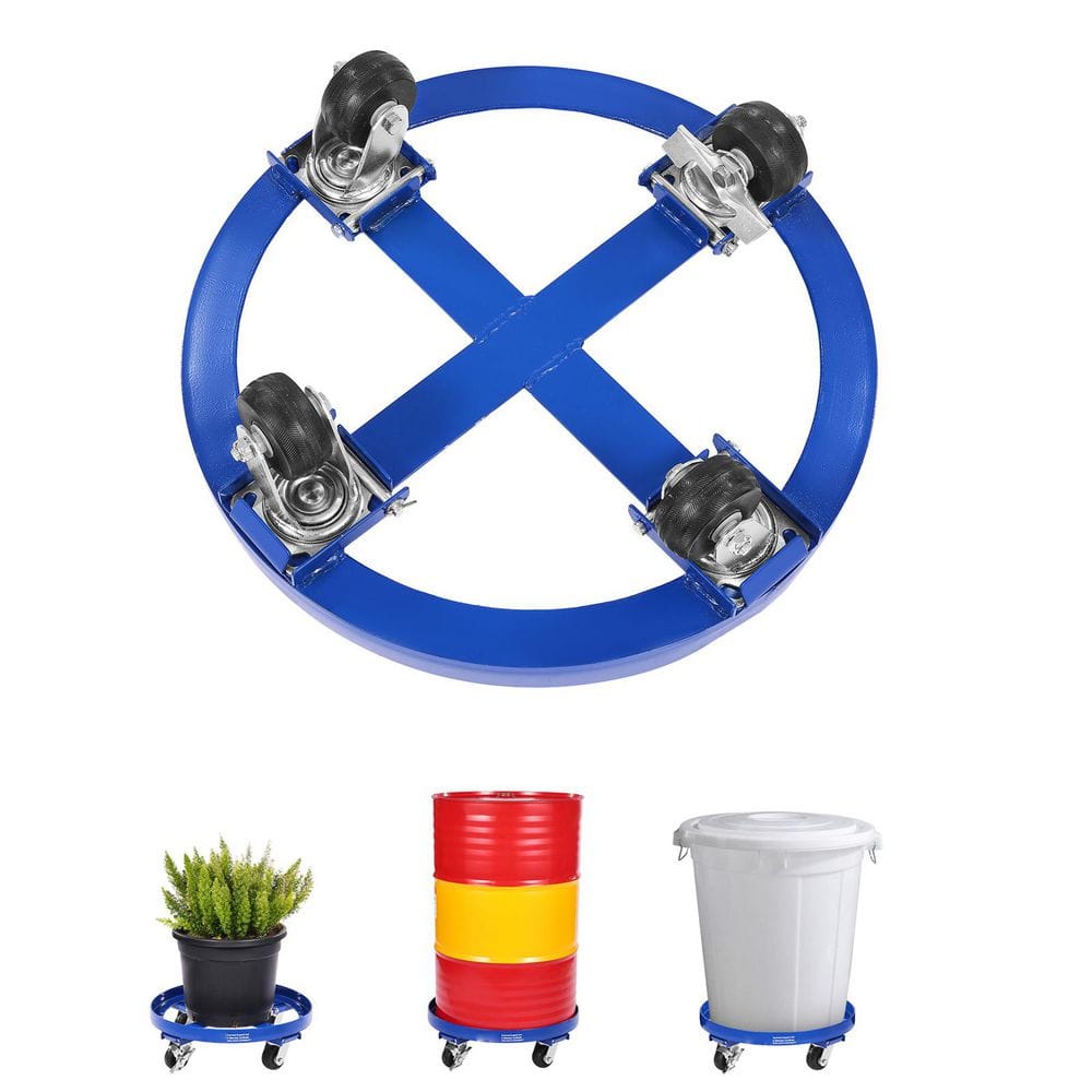 SVOPES 55 Gal. Drum Dolly, 2000 lbs. Capacity, Heavy-Duty Barrel Dolly ...