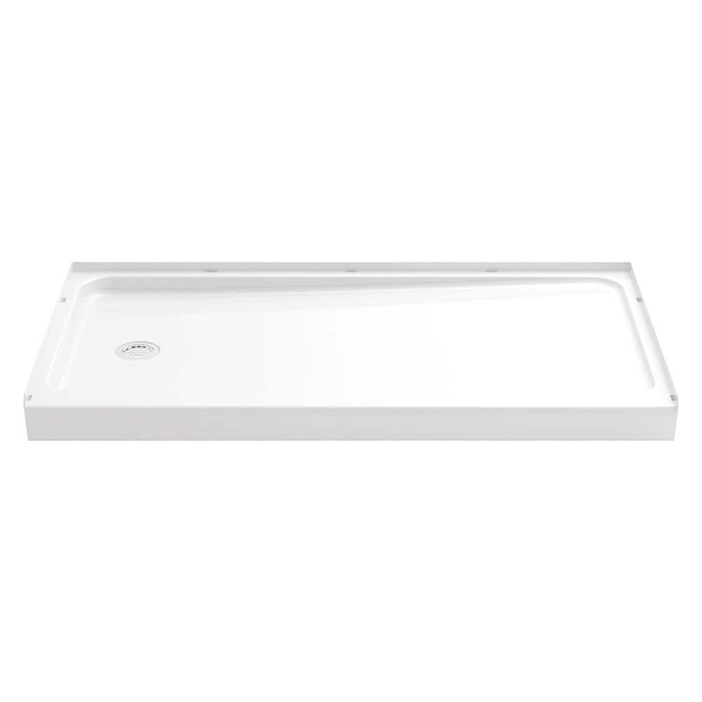 Sterling Ensemble 32 in. x 60 in. Alcove Single Threshold Shower Pan ...